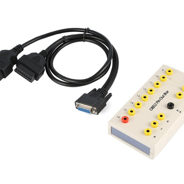 Professional Obd2 Pin Out Box Breakout Tester Diagnostic Connector | Wish