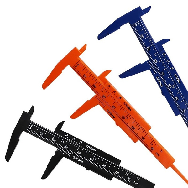 Plastic vernier caliper measuring student caliper mini measuring tool ...