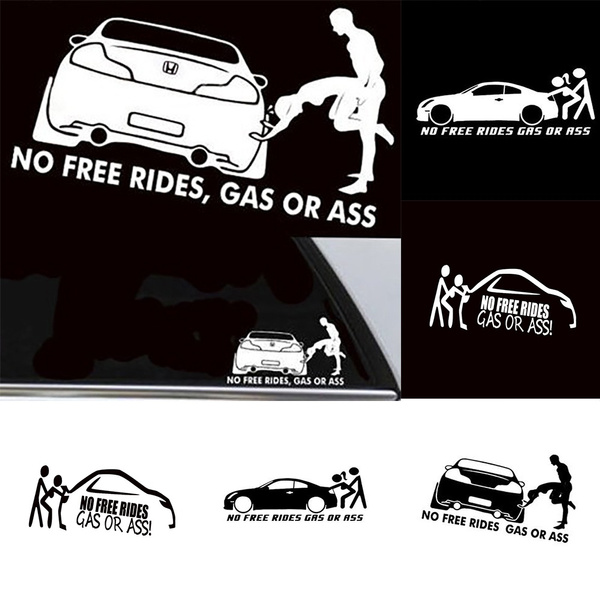 Funny Car Sticker Lowered Truck Boat Window Bumper Vinyl Decal ...