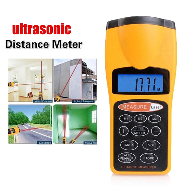 CP-3007 Ultrasonic Distance Meter Measurer Ultrasonic Rangefinder ...