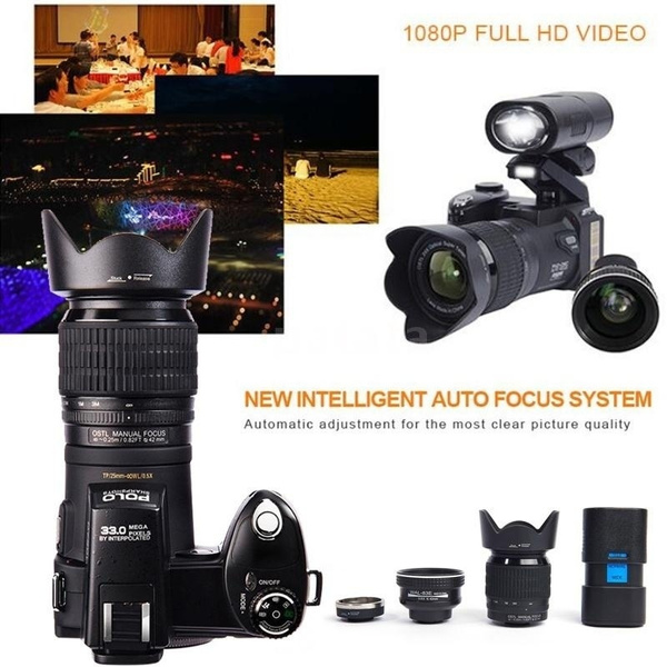 Professional Ultra HD 33MP Cameras 7200/7100 Telephoto Lens Wide Angle ...