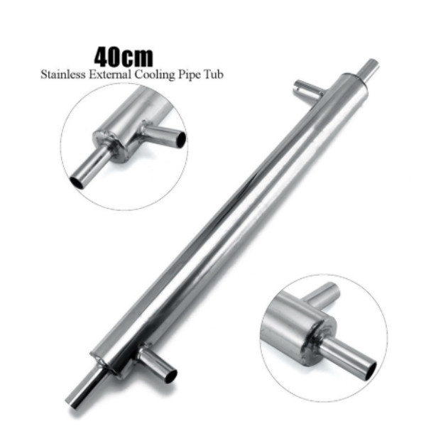 Brand New Distiller Condenser Stainless External Cooling Pipe Tube for ...