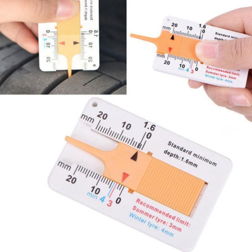 Car Digital Tyre Wheel Tire Tread Depth Tester Gauge Meter Measurer ...