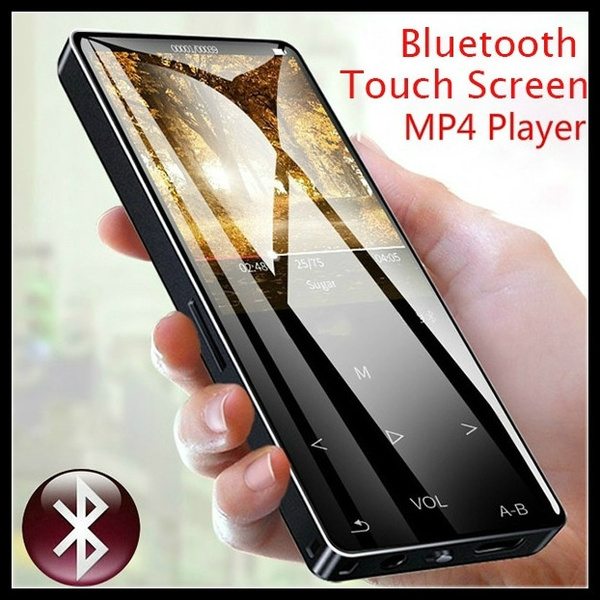 Portable Walkman 4GB-16GB Bluetooth HIFI MP4 Player Touch Key Music ...