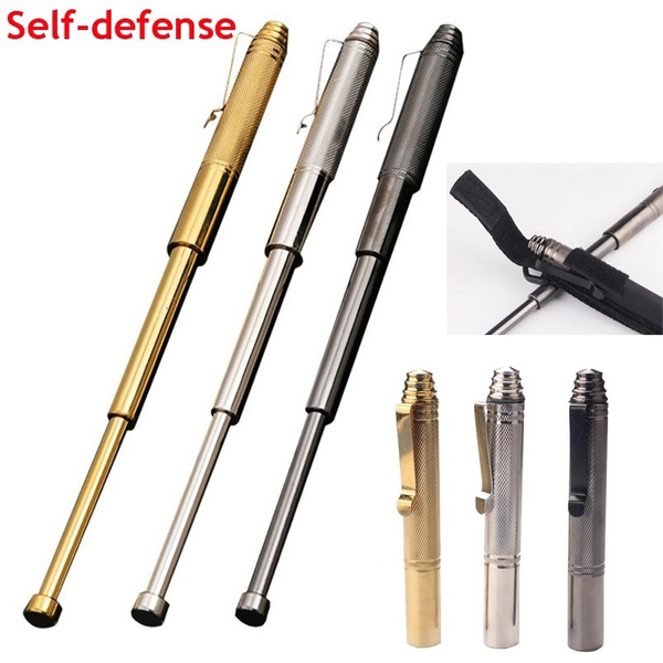 Portable Retractable Self-defense Stick Pen Style Broken Window ...