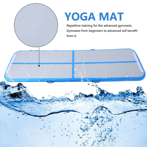 Universal Inflatable Gymnastics Mat Portable Air Tumbling Pad Durable ...