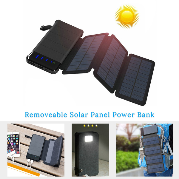 Folding Foldable Solar Panel Charger 5V Power Bank 20000mah Sunpower ...