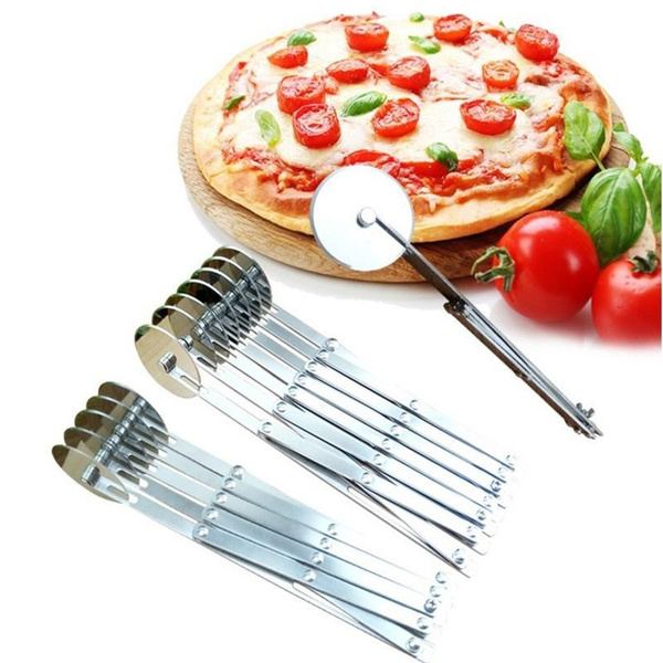 3/5/7 Wheels Kitchen Expandable Stainless Steel Dough Cutter Pizza | Wish
