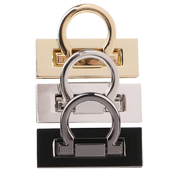Metal Clasp Turn Twist Lock for DIY Craft Shoulder Bag Purse Handbag ...