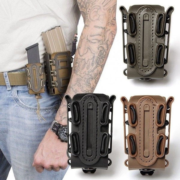 Fashion 4 Colors Soft Shell Scorpion Rifle / Pistol Mag Carrier ...