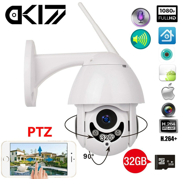 Wireless Ip Camera Wi-fi 1080P 2MP Home Security Surveilance Camera Hd ...