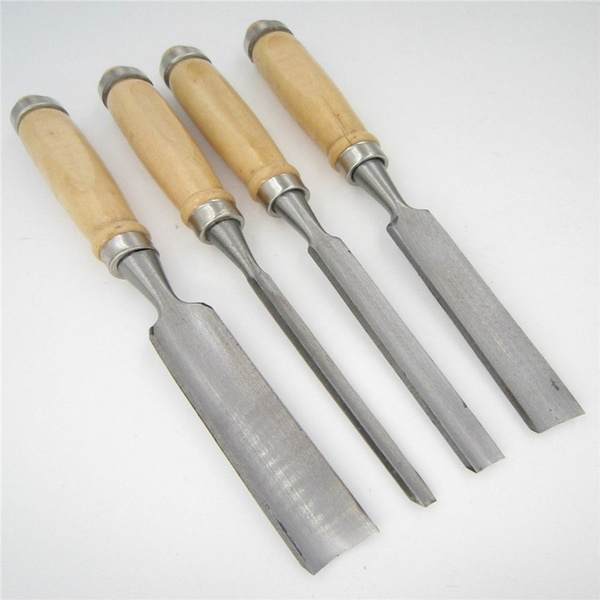 4Pcs Woodwork Wood Carve Woodcarve Gouge Chisel Sculpture Craft Woodcut ...