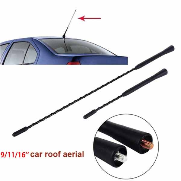 Radio Universal Screw 9''/11''/16'' Aluminum Car Antenna Auto Roof ...