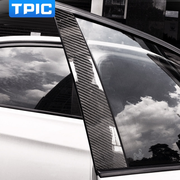 Carbon Fiber Car Window B C Pillars Auto Stickers Trim Covers Car ...