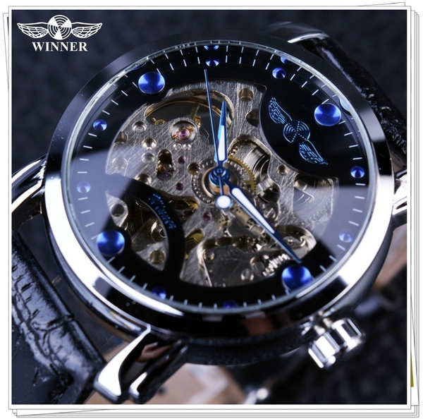 Valentine's Day Present Top Amazing Winner Schwarz Blau Dial Herren ...