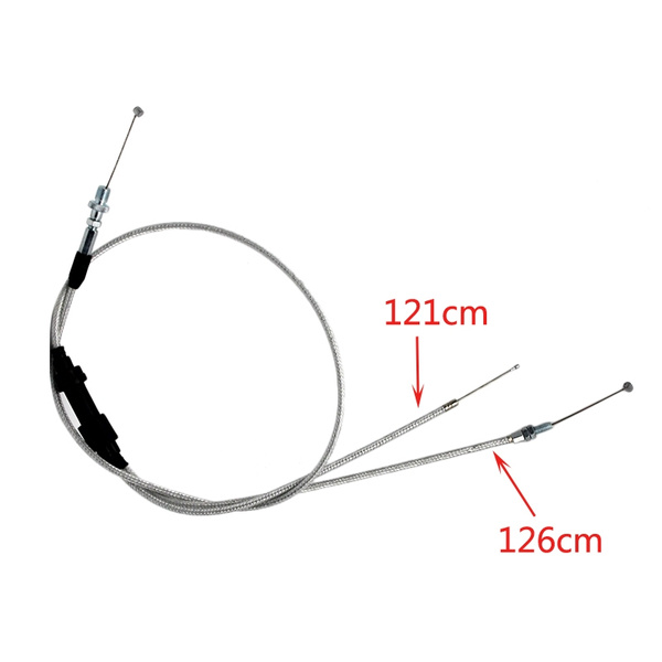 ZSDTRP-Dirt Bike Dual Throttle Cable Double Automatic Carburetor ...