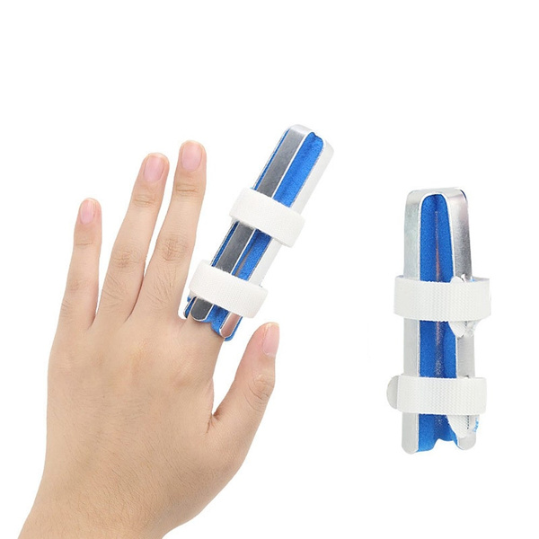 S/M/L Adjustable Pain Relief Finger Fracture Fixation Splint Knuckle ...
