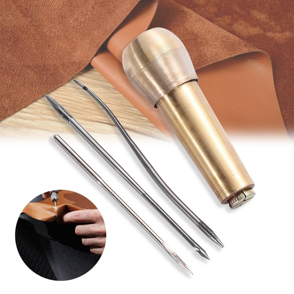 4pcs/set Canvas Leather Shoes Sewing Repair Tool Awl Hand Stitching ...