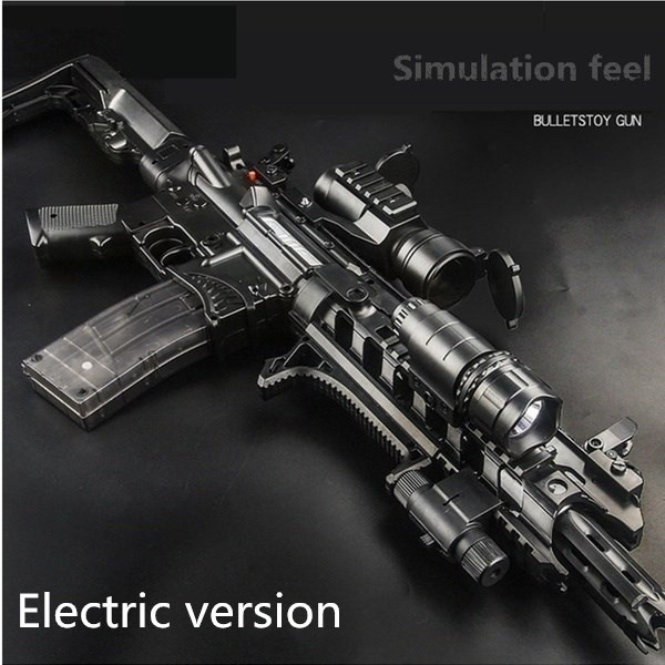 Electric Paintball Toy Gun Boy Gift Children Sniper Rifle Scene CS Game ...