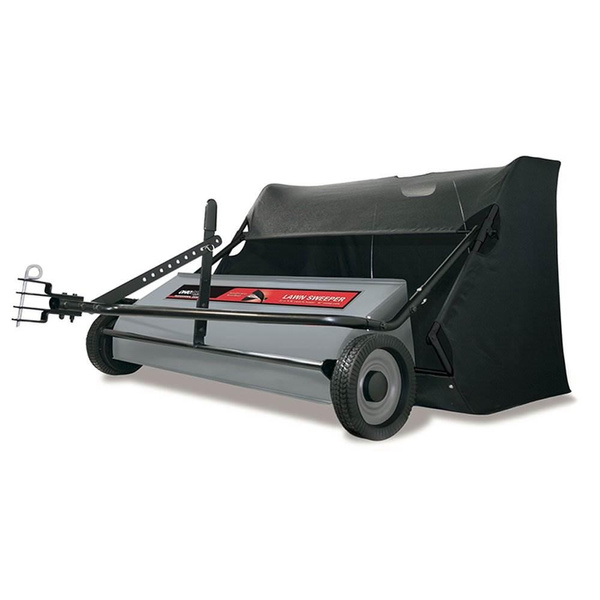 Ohio Steel 42 Inch 22 Cu. Ft. Tow Pull Behind Leaf Yard Lawn Sweeper ...
