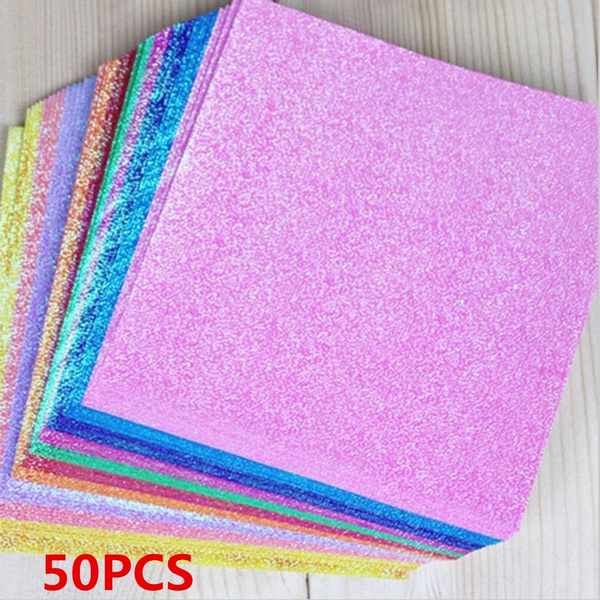Crazy promotion! 50pcs/set Square Origami Paper Color Papers Kids ...