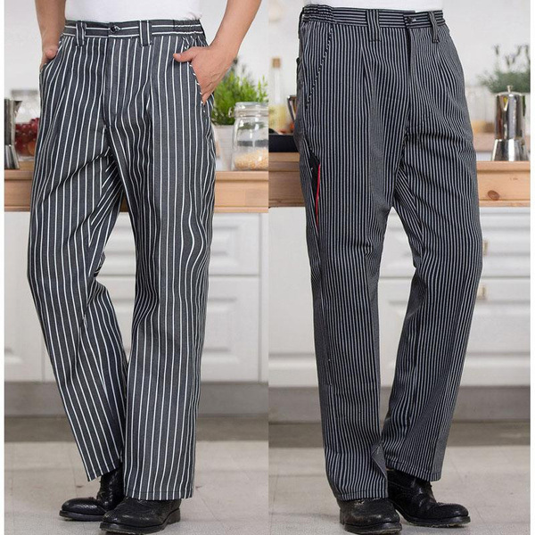 Chef Pants Cooking Trousers Men Women Baker Restaurant Kitchen Wear | Wish