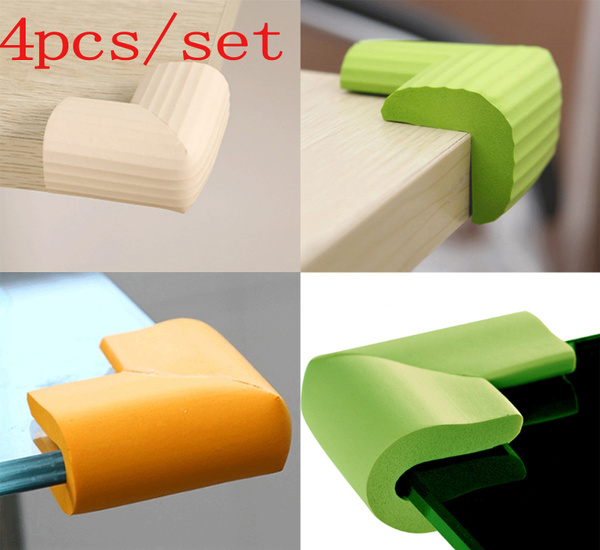 4PCS Baby Desk Safety Kids Security Corner Guards Anticollision Strip ...