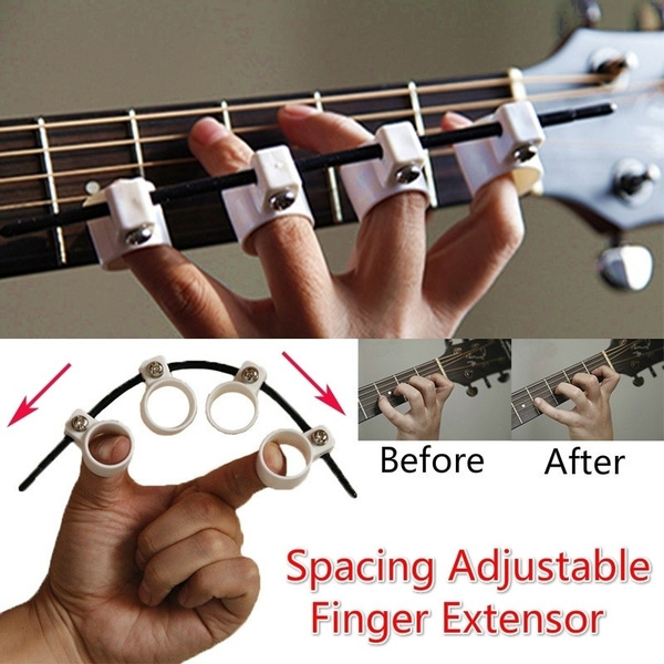 Spacing Adjustable Finger Extensor Guitar Trainer For Beginner Finger ...