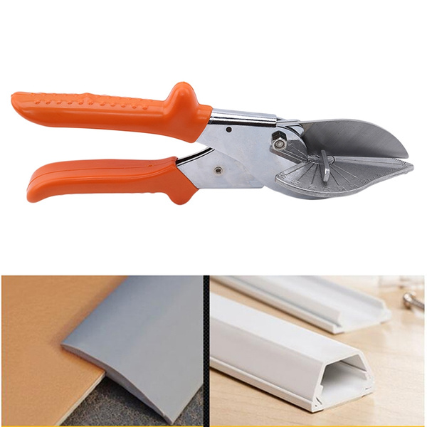 45-120 Degree Multi Angle Mitre Siding Wire Duct Cutter PE Plastic Pipe ...