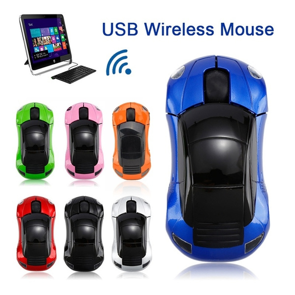 2019 New USB Car Shape 2.4Ghz Optical Mouse Wireless Mice for Laptop | Wish