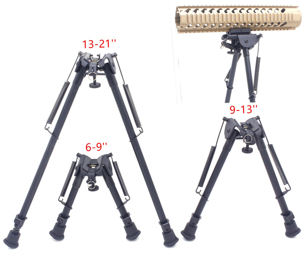 6,9,13"Harris Bipod Tactical Adjustable leg Rifle Stabilzer Heavy Duty ...