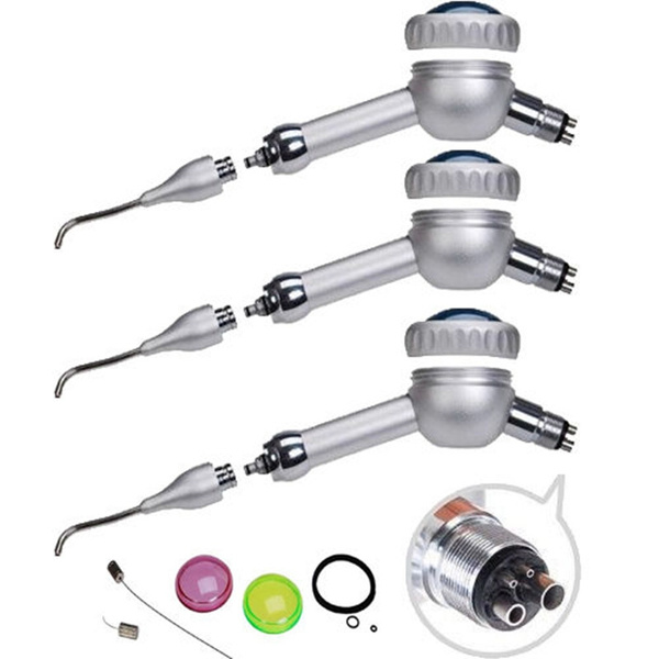 3 PCS Dental Air Flow Teeth Polishing Polisher Handpiece Hygiene Prophy ...
