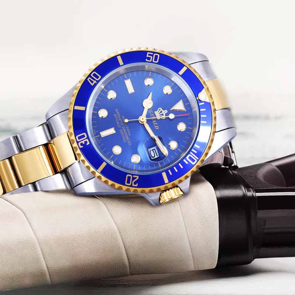 Reginald Business Men Watch Rotatable Bezel Sapphire Glass Stainless ...