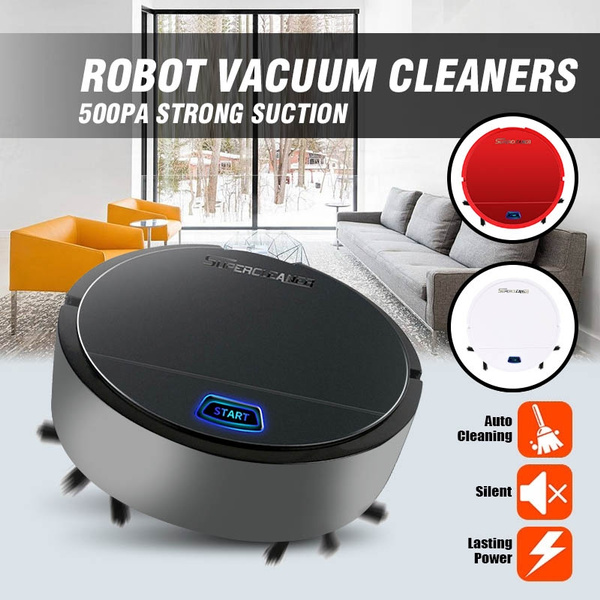 Smart Home Automatic Sensing Rechargeable Robot Vacuum Cleaner Robotic ...