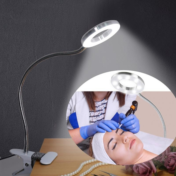 Makeup Tattoo LED Lamp Beauty Table Lamp With Clamp For Microblading ...