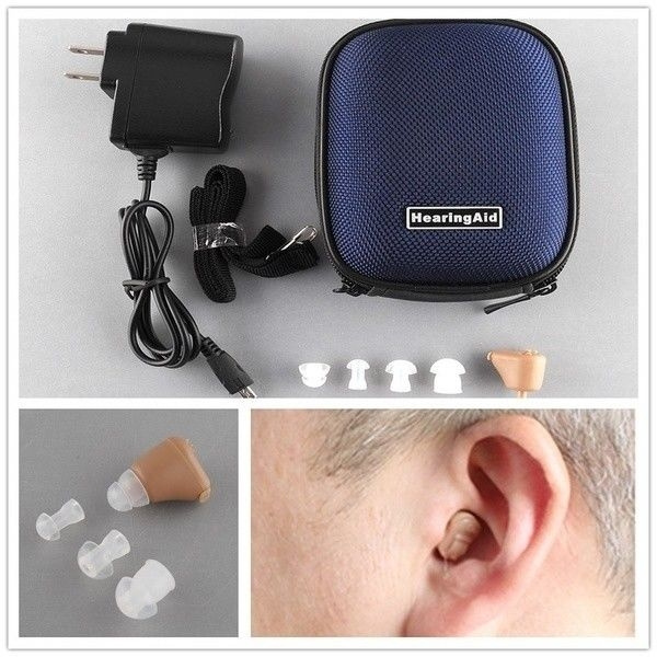 High Quality Rechargeable Digital Mini Hearing Aid Adjustable Amplifier ...