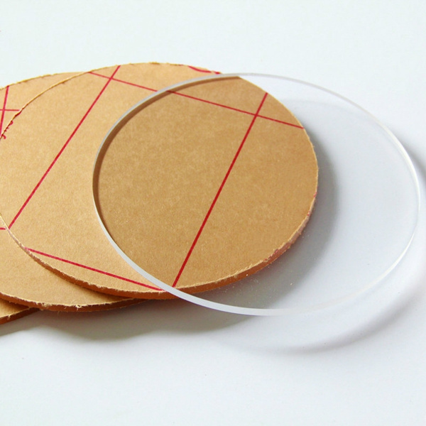 6 x Laser Cut Clear Acrylic Plastic Circle Discs Perspex Sheet Various ...