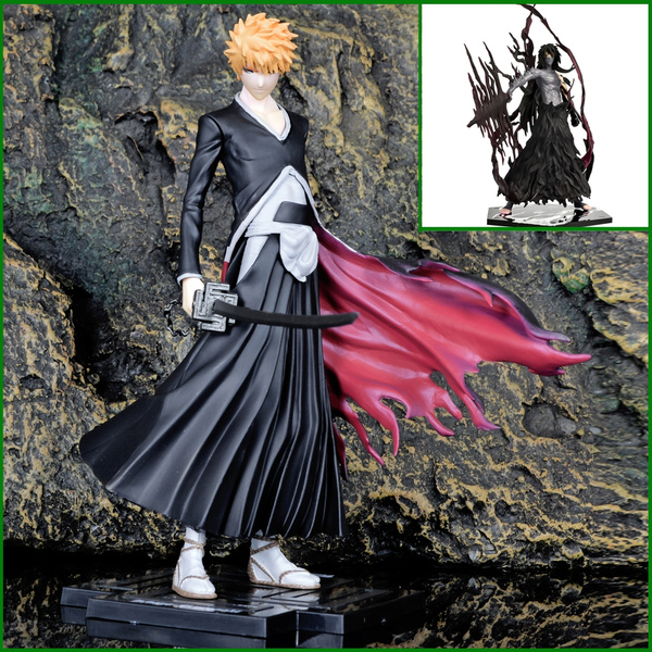 Anime Bleach Kurosaki Ichigo PVC Action Figure Collectible Model 20cm ...