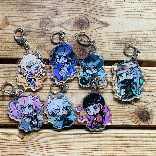 Dangan Ronpa Danganronpa V3.Acrylic Keychain.Iruma Miu.Ouma Kokichi ...