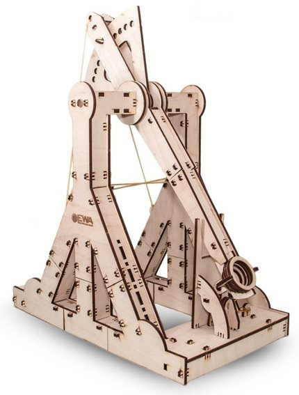Eco-Wood-Art Trebuchet - Wooden Model Kit | Wish