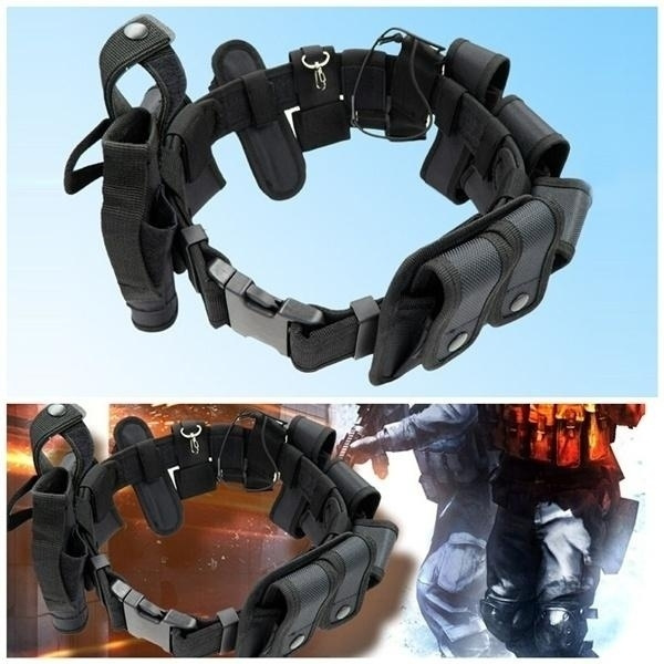1 SET Multifunctional Security Belts Outdoor Tactical Military Training ...