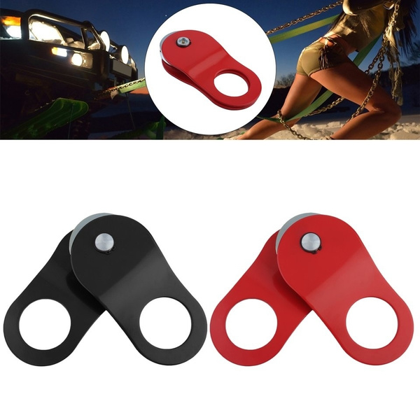 10T Winch Pulley Snatch Block For Winch Rope Tow Trailer Webbing ...