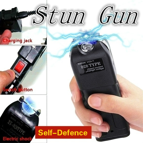 Self-Defense Tools Electric Shock Wand Stun Gun with Strong Light ...