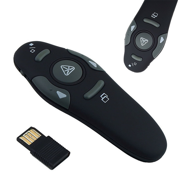 2.4GHz USB Wireless Remote Control Presentation Mouse Presenter Pointer ...