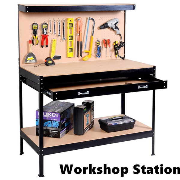 Steel Medium Density Fibreboard Garage Tool Storage Stand Tool Work ...