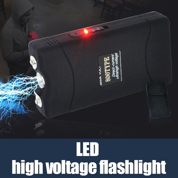 Mini Rechargeable Stun Torch LED Flashlight Self-Defense Defend ...