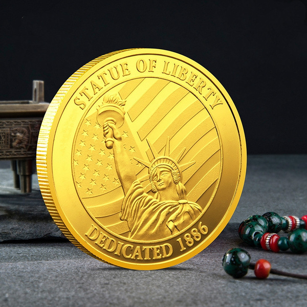 1886 statue of liberty commemorative insignia metal insignia ...