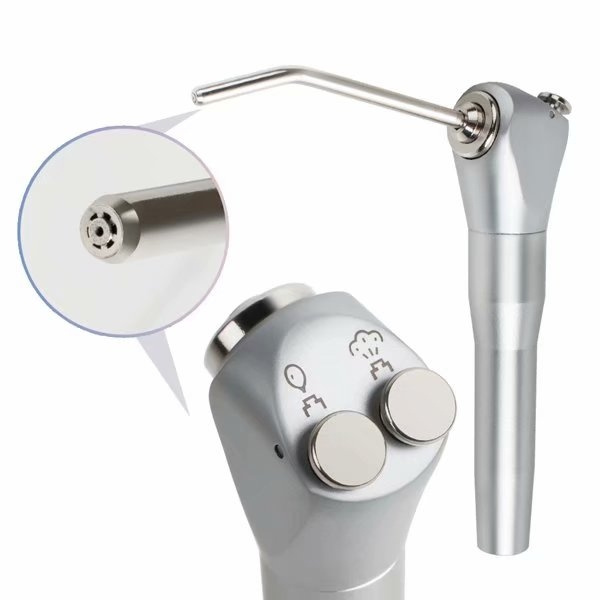 Dental Air Water Spray Triple 3 Way Syringe Handpiece + 2 Nozzles Tips ...
