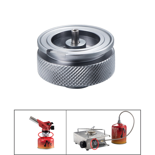 Aluminum Alloy Outdoor Hiking Camping Gas Stove Adaptor Gas Canister ... Aluminum Alloy Outdoor Hiking Camping Gas Stove Adaptor Gas Canister ...