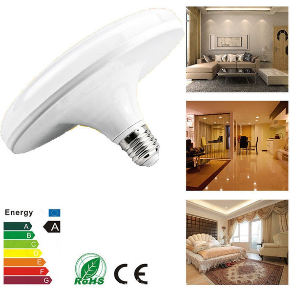 Super bright LED Light UFO Globe Bulb E27 12W - 60W Energy Saving Bulb ...